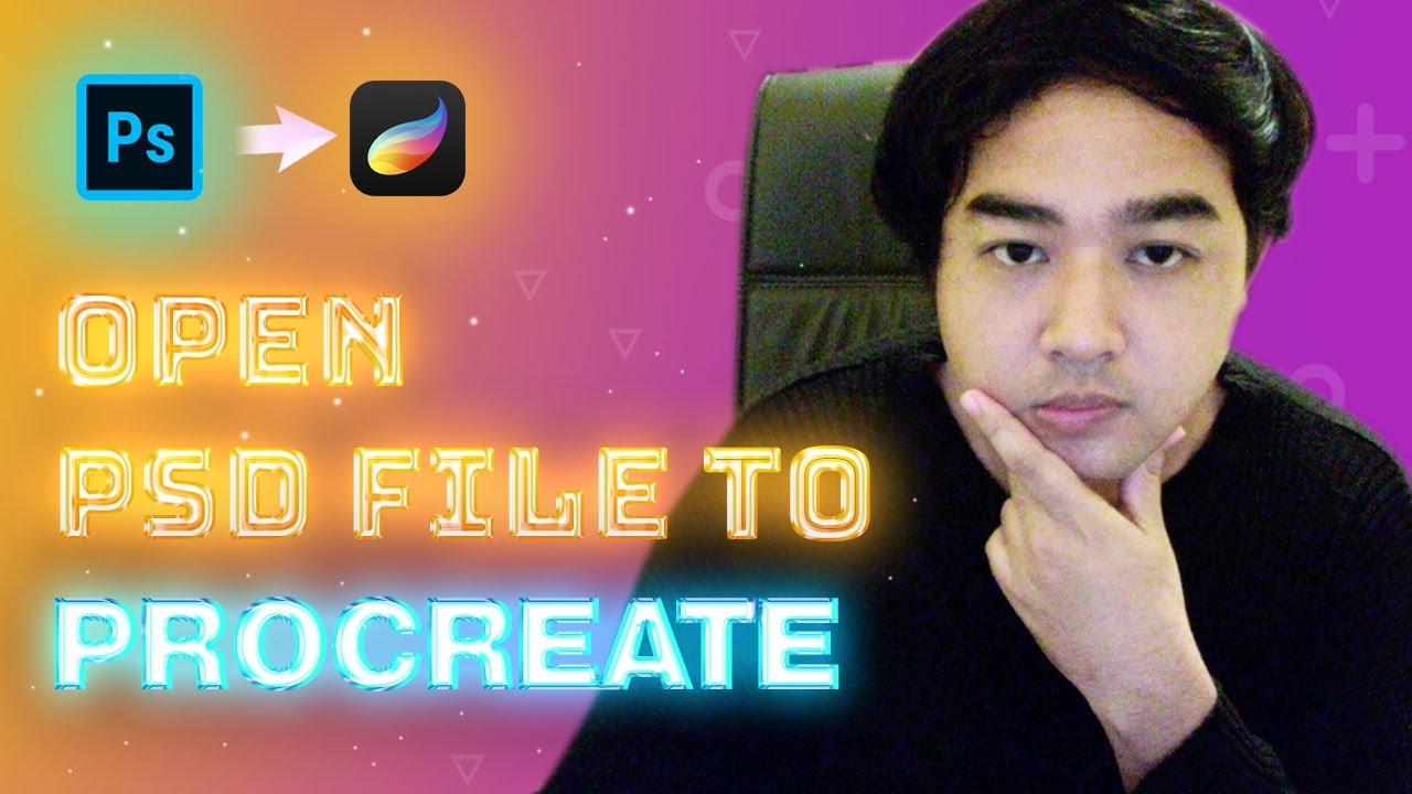 TUTORIAL CARA MEMBUKA FILE PSD DI PROCREATE - YouTube