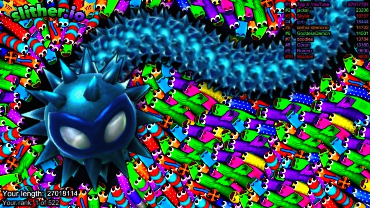 Slither.io A.I GALAXY Snake vs TINY Pro Snakes - Epic Skin Slitherio ...
