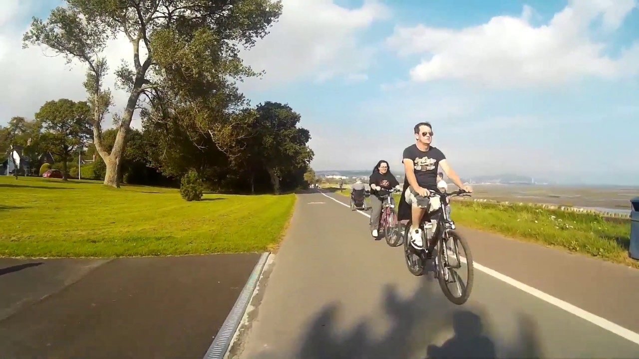 Swansea Bay Cycle Path Part 2/2 - YouTube