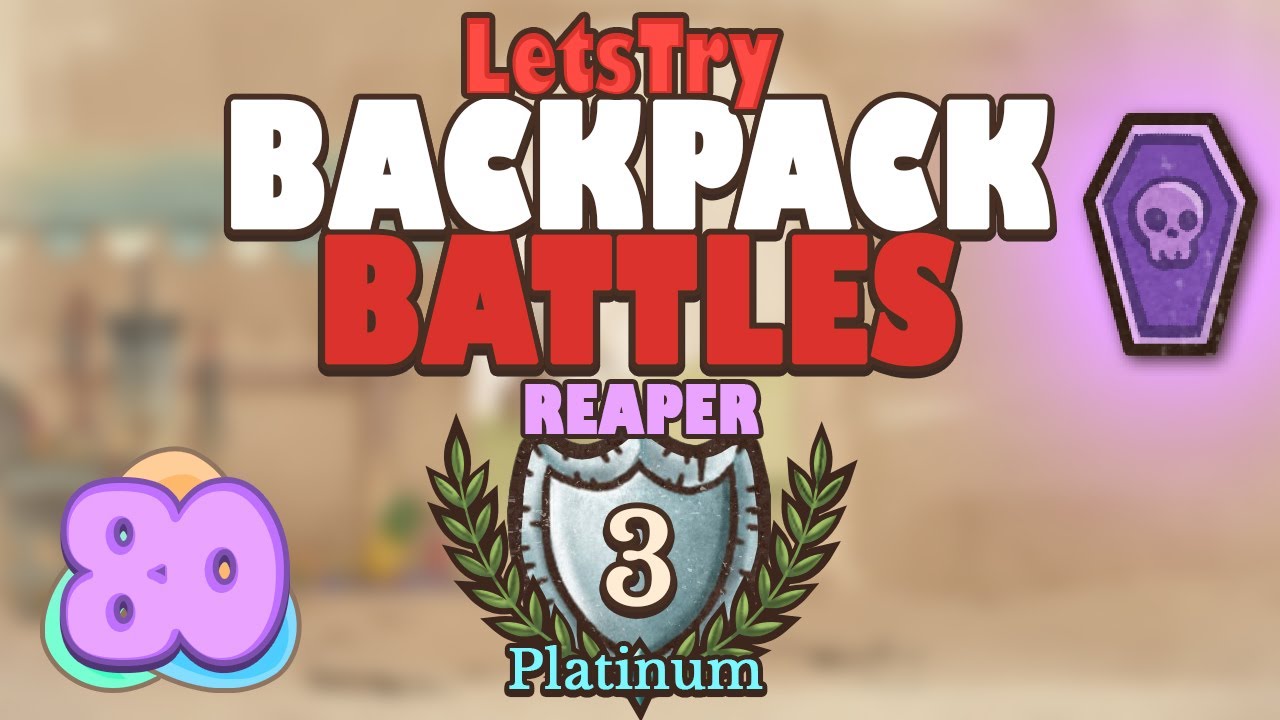 Most Broken Build I've Ever Had, Platinum Reaper Backpack Battles S2E80 ...