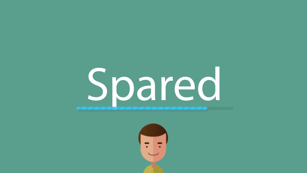 Spared pronunciation - YouTube