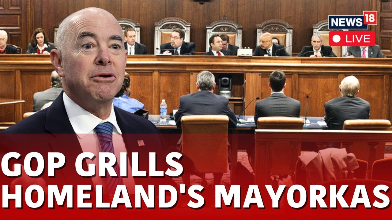 GOP Led Congress Panel Grills Homeland Security Secy Mayorkas & FBI ...