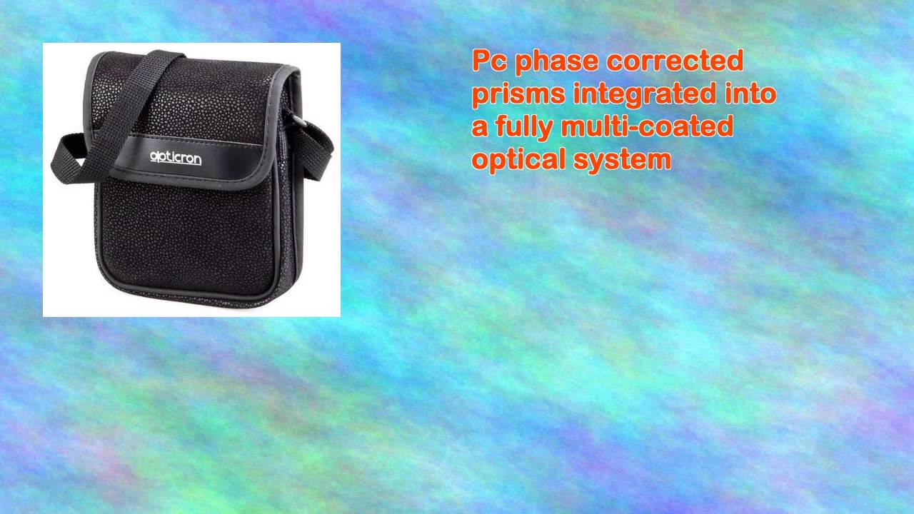 Opticron Discovery Wp Pc 8x32 Binoculars - YouTube