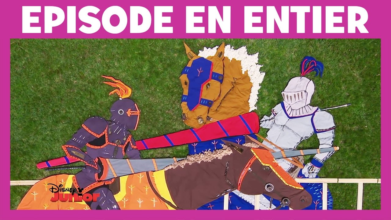 Art Attack - Big art spécial chevaliers - Disney Junior - VF - YouTube