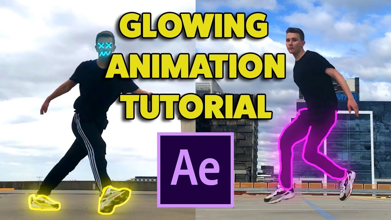 How To Make AMAZING GLOWING ANIMATIONS (After Effects Tutorial) - YouTube