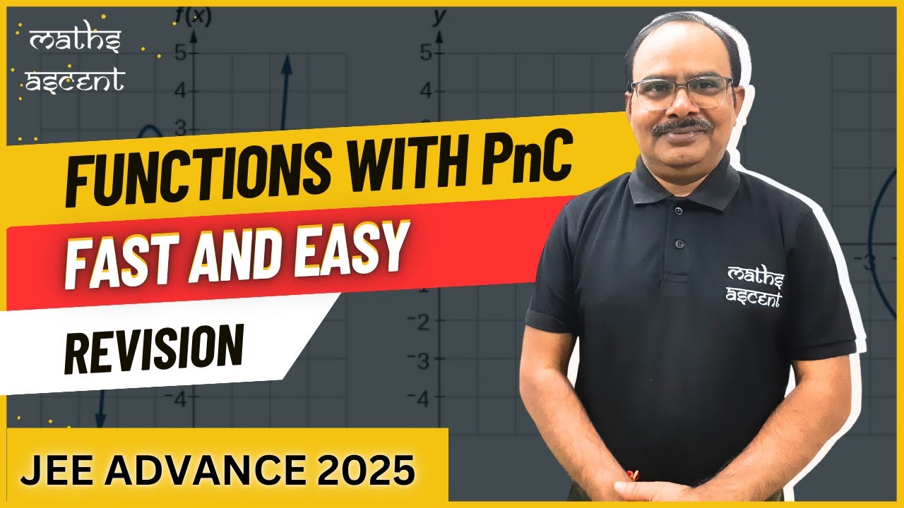 Permutation and Combination of Functions | JEE Advance 2025 | RD Sir ...