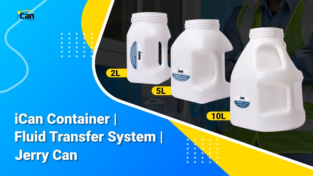 iCan Container | Fluid Transfer System | Jerry can - YouTube