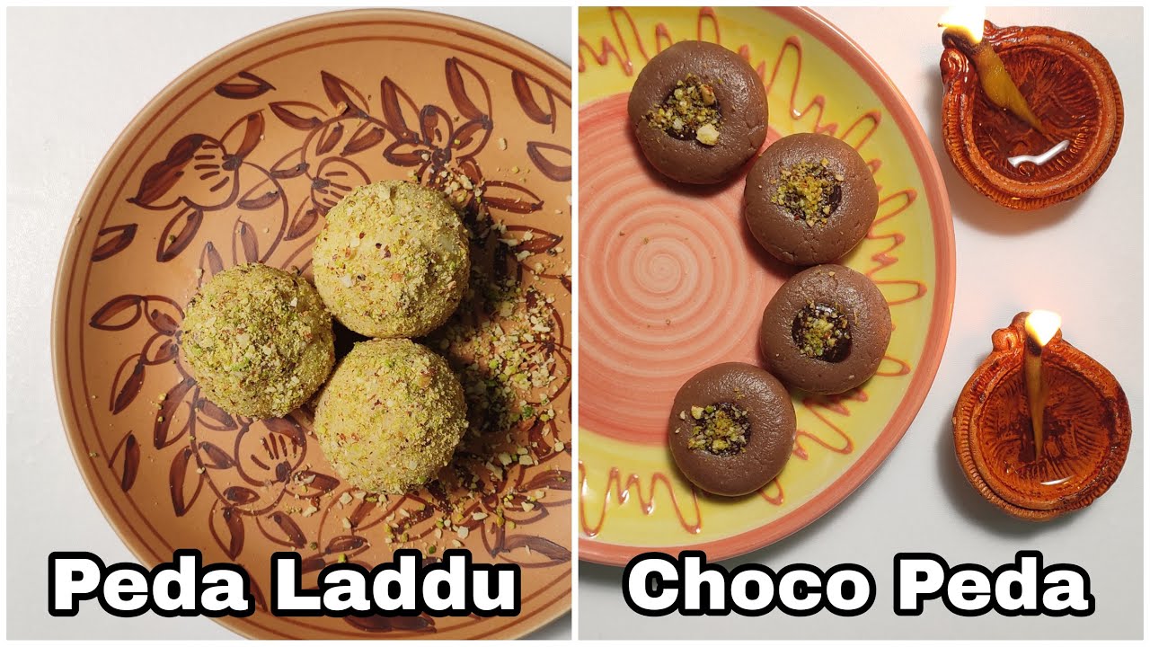 Milk powder recipe | Peda recipe | Choco peda | Peda laddu | Easy ...