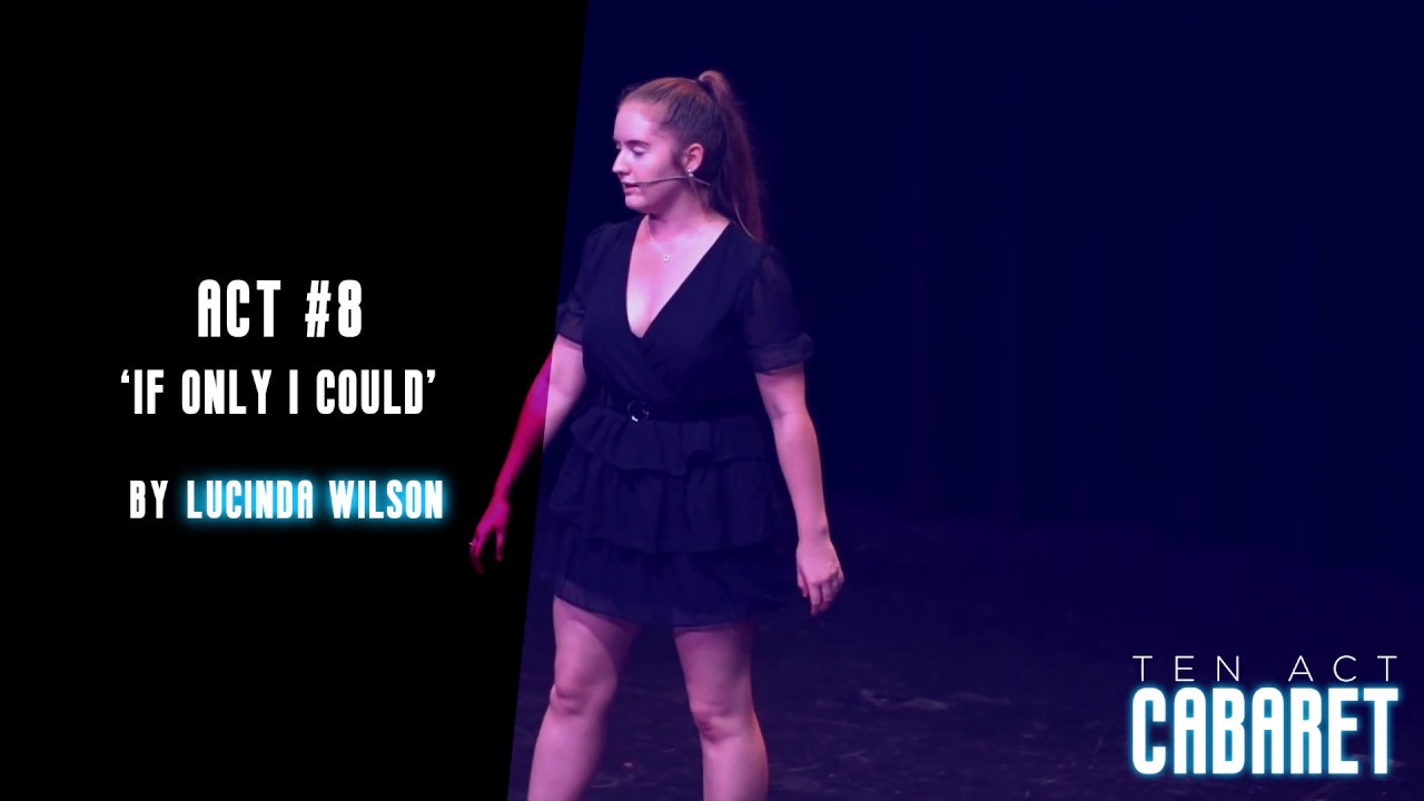 'IF ONLY I COULD' By Lucinda Wilson at 10 Act Cabaret Dec 19 - YouTube