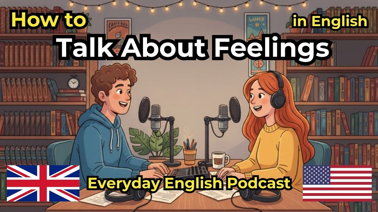 How to Talk About Your Feelings in English - YouTube