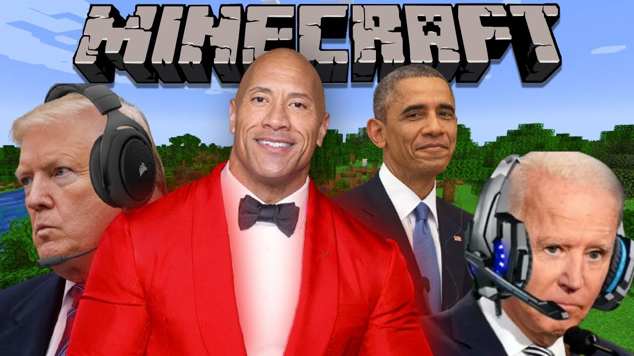 The US Presidents Minecraft Adventures FULL Series - YouTube