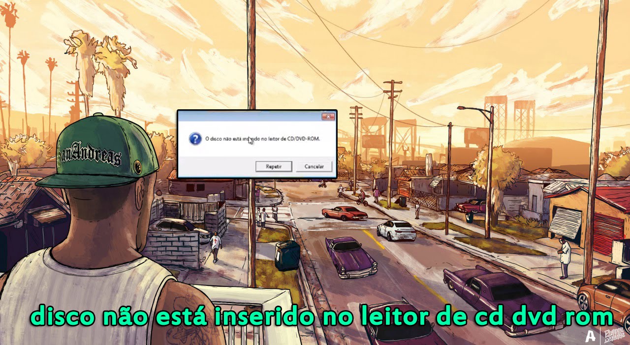 ATUALIZADO2016 Como Resovre O Erro Do GTA San Andreas O Disco Não Está ...