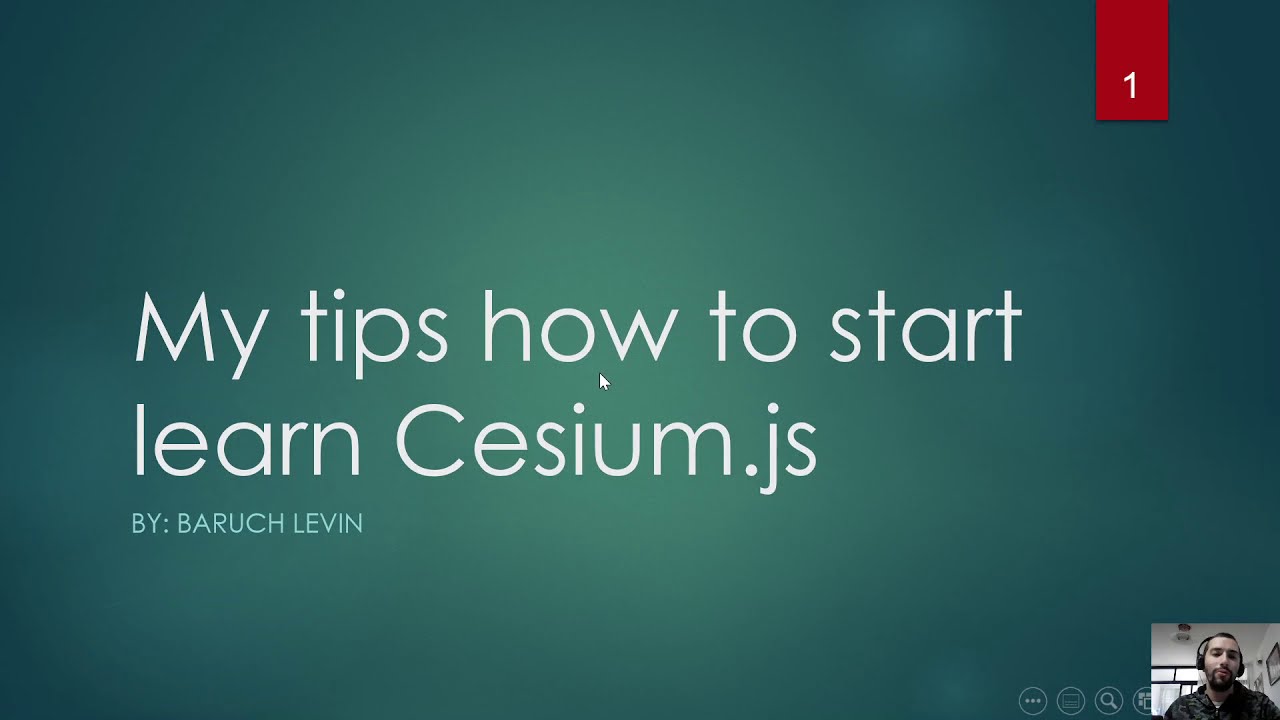 Cesiumjs Tutorial My Tips How To Start Learn Cesium Youtube