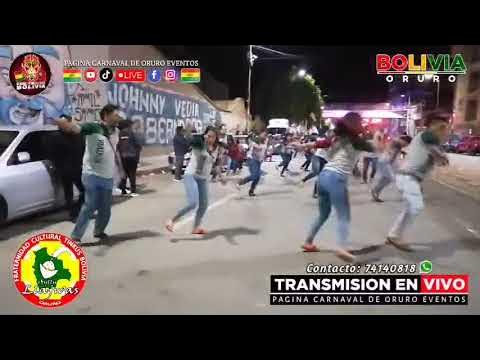 FRATERNIDAD CULTURAL TINKUS BOLIVIA - PRIMER RECORRIDO, RUMBO AL CARNAVAL DE ORURO 2024, PARTE 1 ...