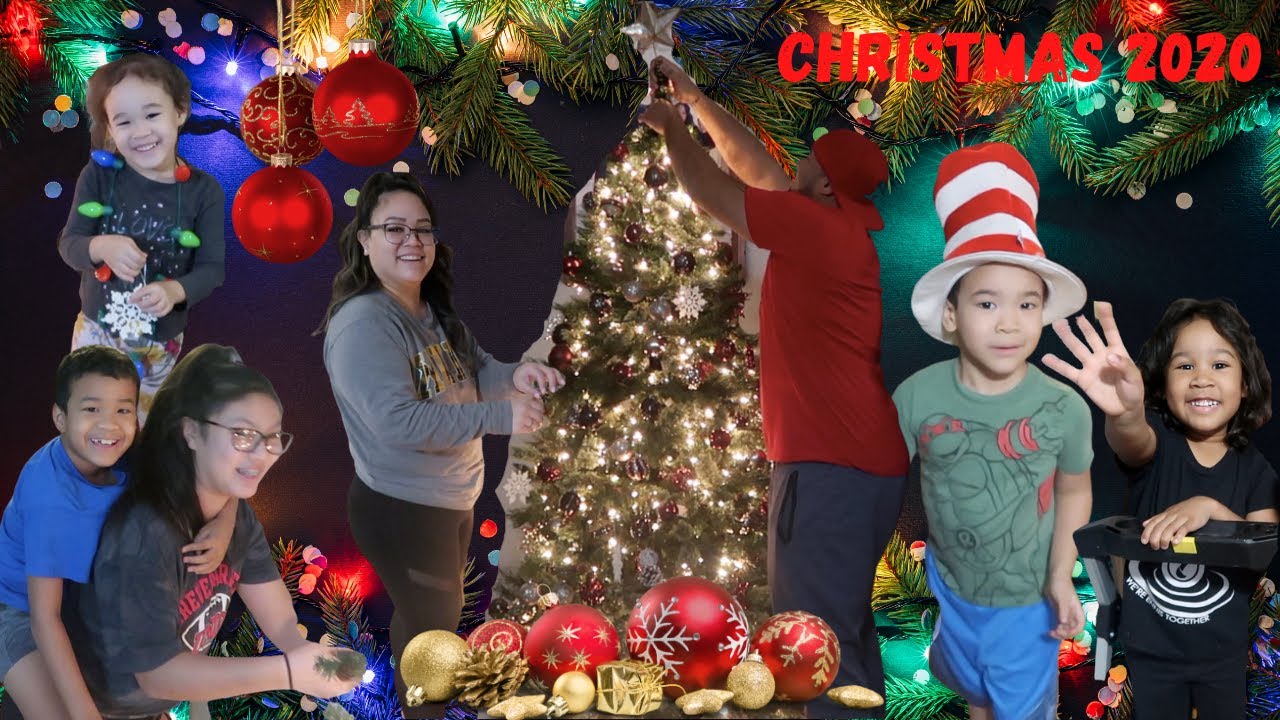 OUR 1ST CHRISTMAS VLOG(DECORATING THE CHRISTMAS TREE) - YouTube