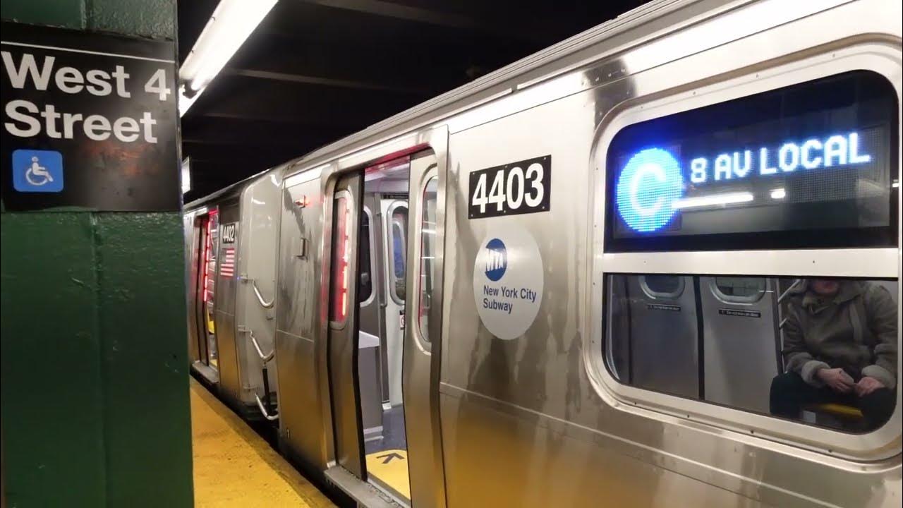 MTA New York City Transit | Kawasaki R211A C Train - YouTube
