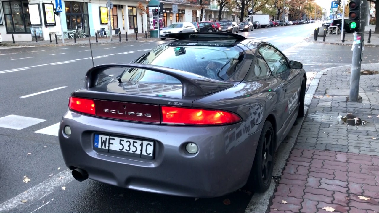 Mitsubishi Eclipse GSX all wheel drive In Warsaw - YouTube