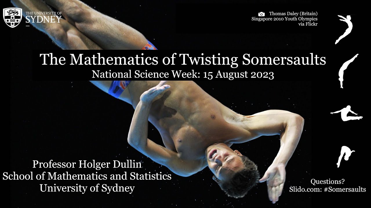 The Mathematics of Twisting Somersaults - YouTube