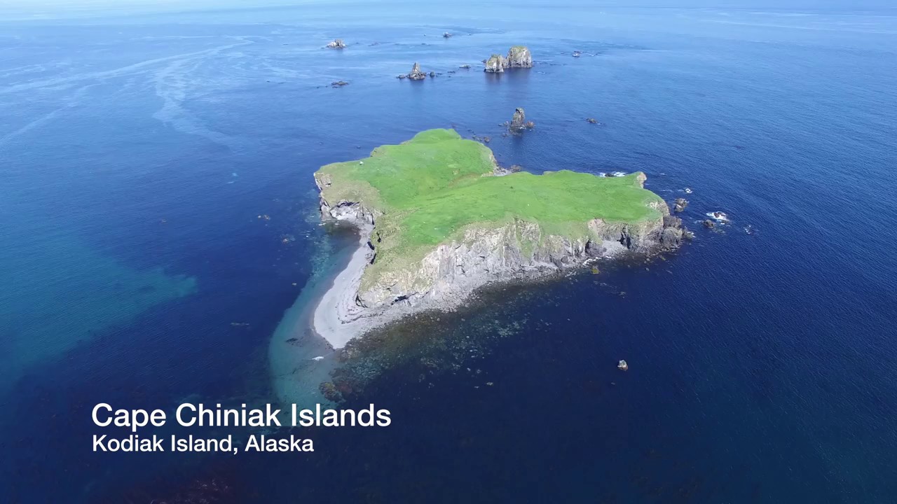 Cape Chiniak Islands - Kodiak Island Alaska (vSpot) - YouTube