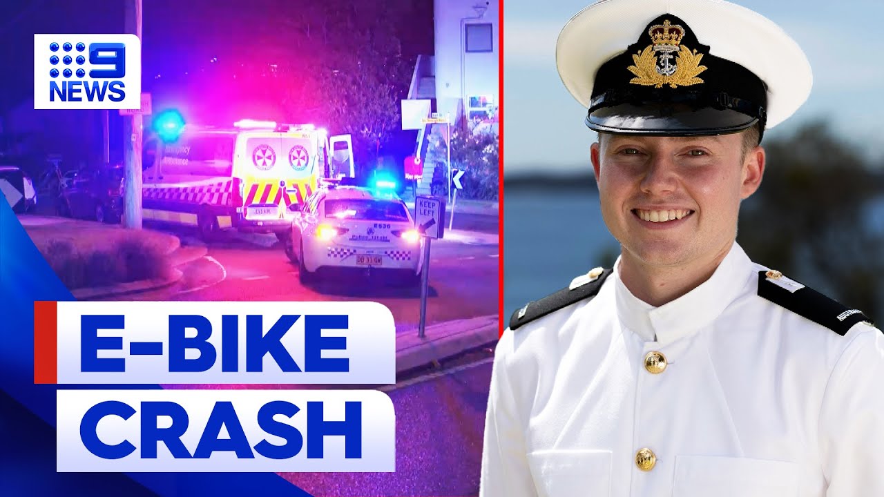 Man fighting for life after e-bike crash in Sydney | 9 News Australia ...