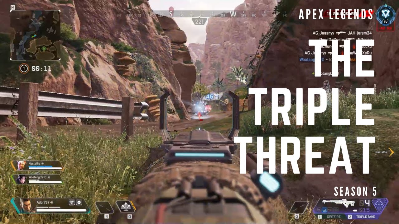APEX LEGENDS S5 [RANKED] "The Triple Threat" - YouTube