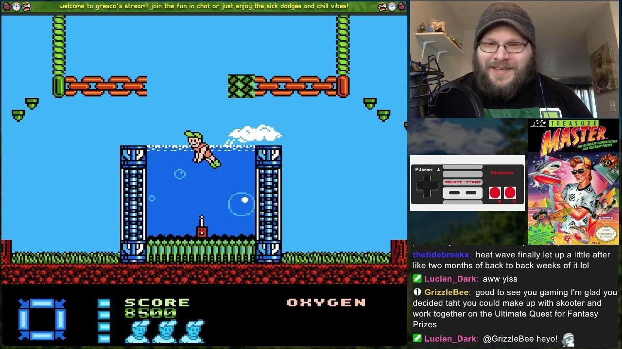 Treasure Master (NES) | Night 4 | Twitch Stream - YouTube