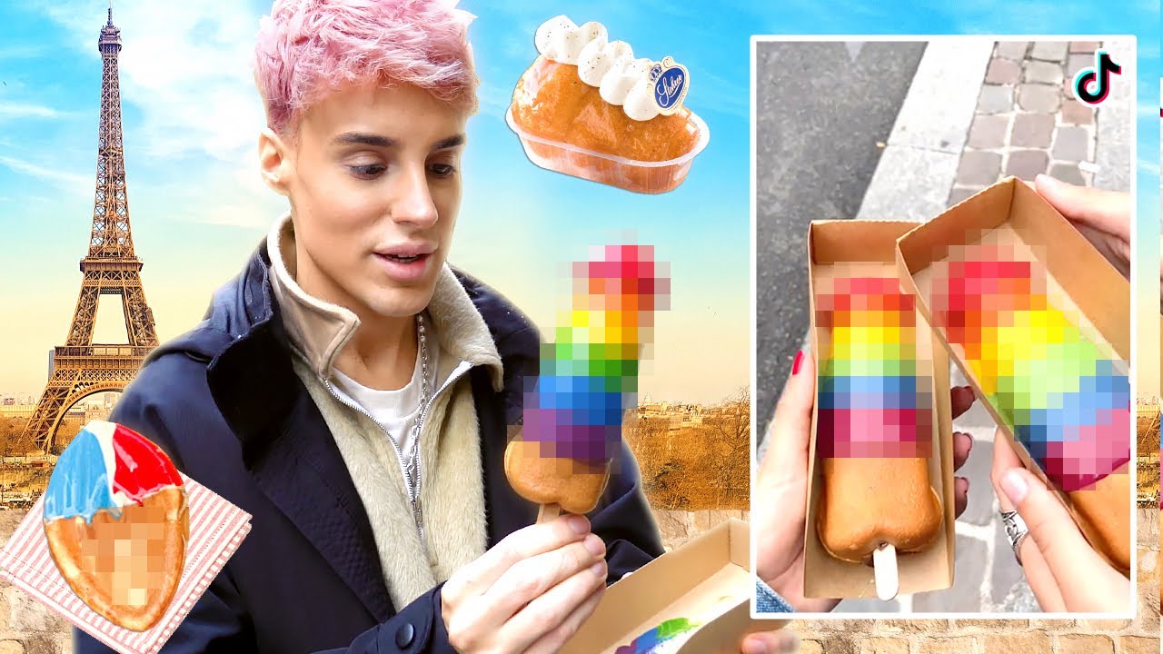 I ate at TikTok's Most Hyped PARIS RESTAURANTS for 24 Hours! - YouTube