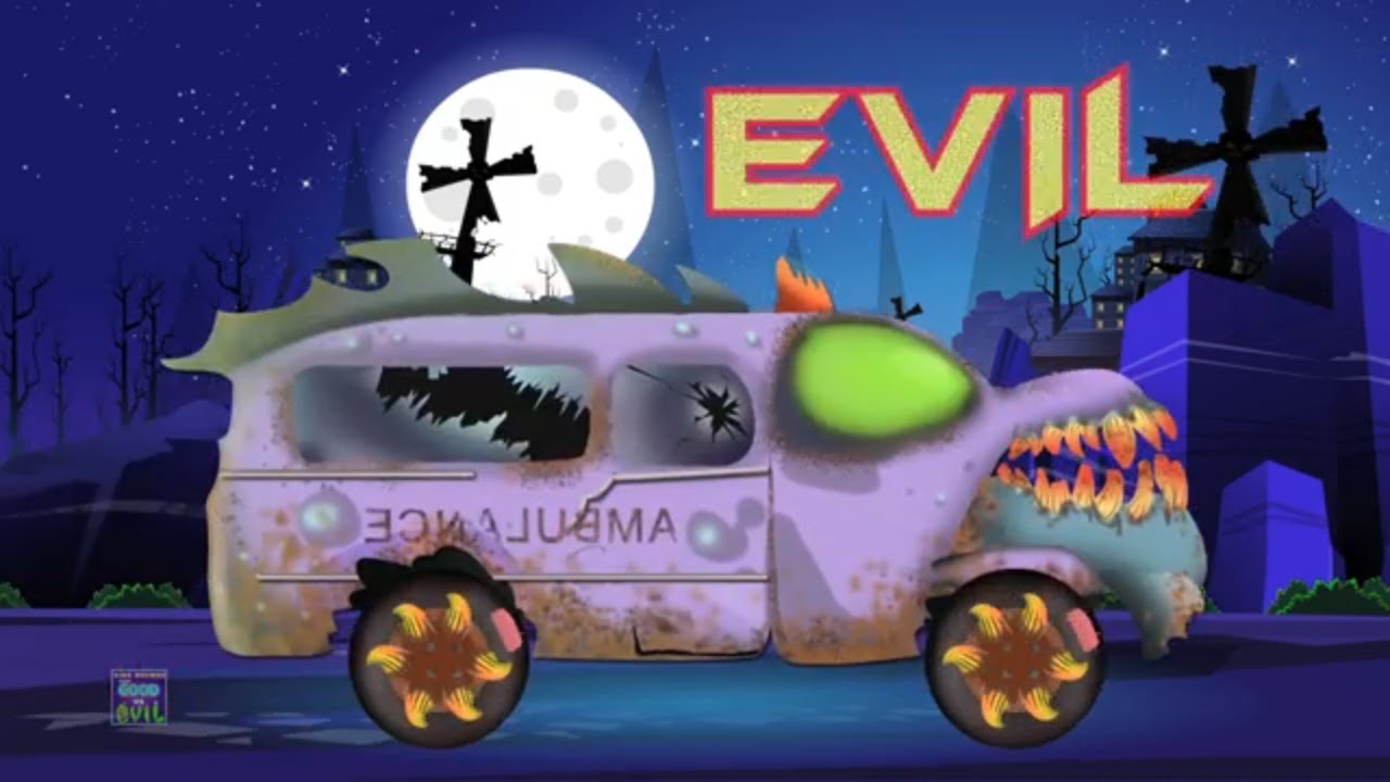Ambulance | Good vs Evil | Street Vehicles Car & Truck | Kids Videos ...