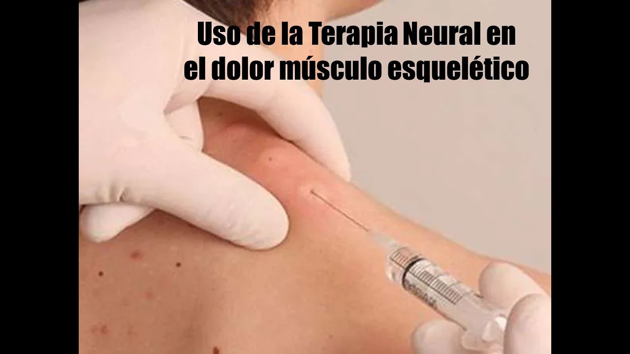 Uso de la Terapia Neural en el dolor músculo esquelético - YouTube