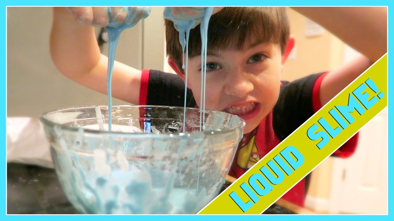 LIQUID SLIME! ~ VLOG - YouTube