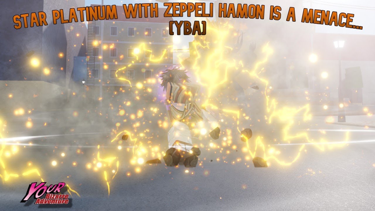 [YBA] Star Platinum with *NEW* Zeppelin Hamon is a MENACE... - YouTube