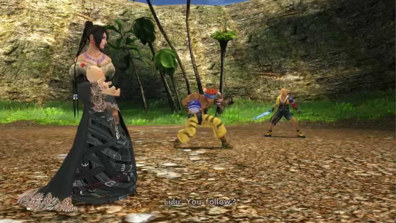 Final Fantasy X HD - Battle tutorial. - YouTube