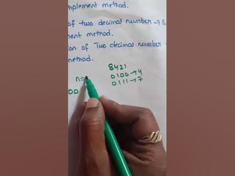 Addition&Subtraction signed,unsigned numbers using2'sComplement with Example in telugu/@lasya ...