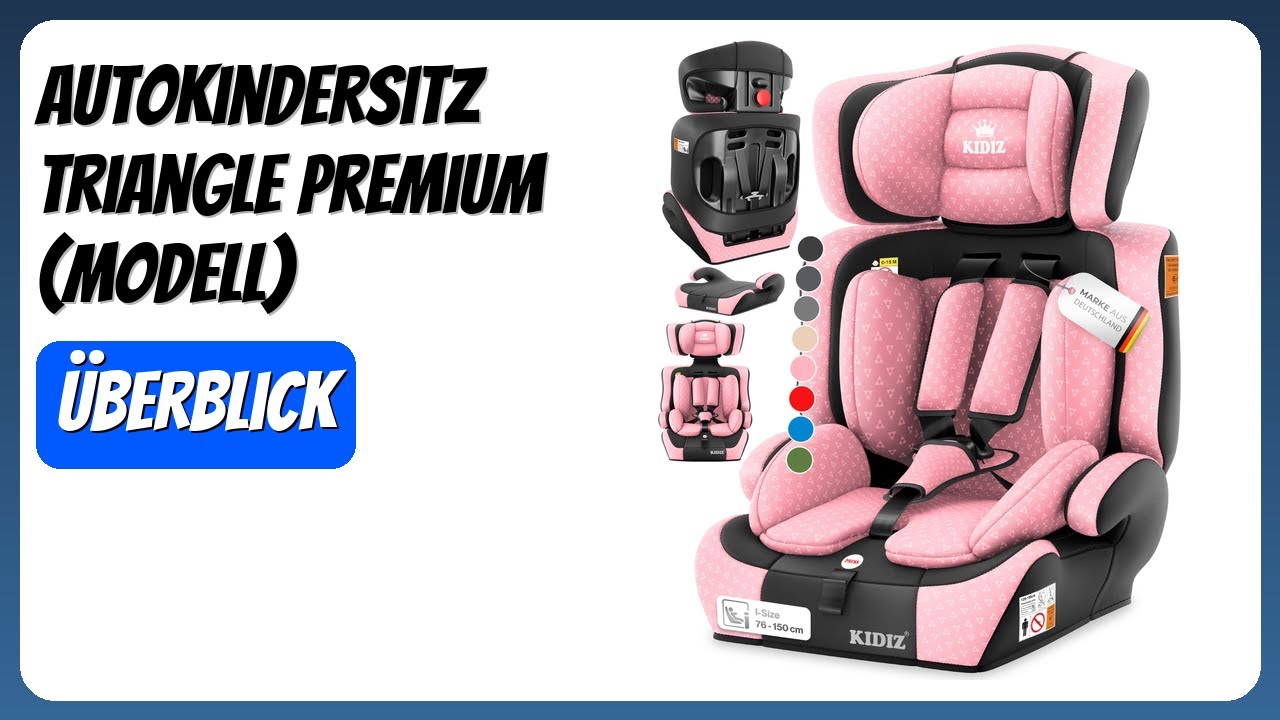 BEWERTUNG (2025): Autokindersitz Triangle Premium (Modell). WESENTLICHE ...