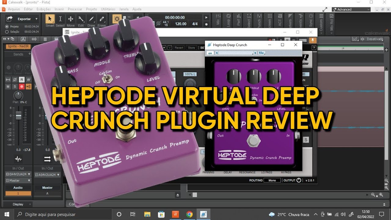 HEPTODE VIRTUAL DEEP CRUNCH PLUGIN REVIEW - YouTube