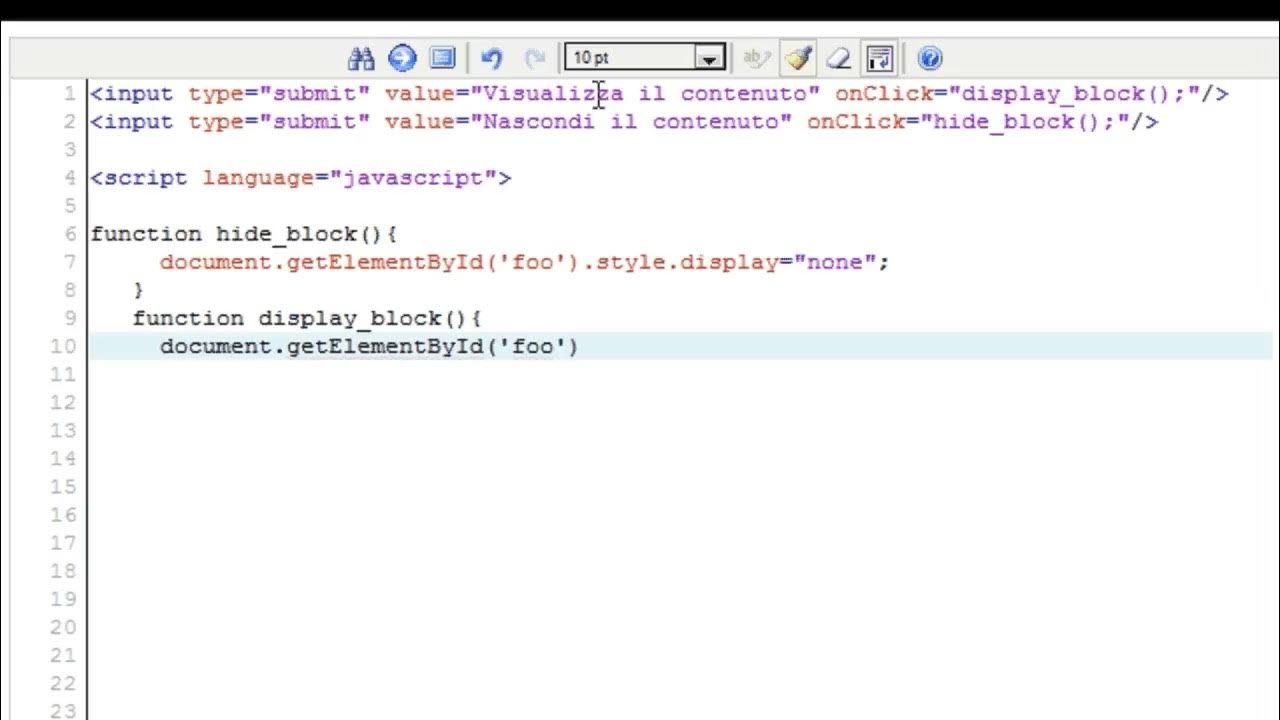 spoiler html - YouTube
