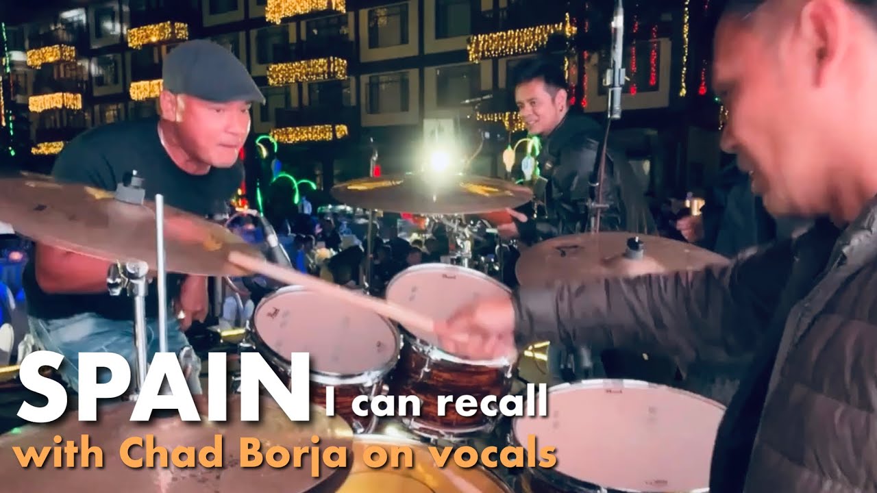 Spain (DRUM CAM) with Chad Borja on vocals - YouTube