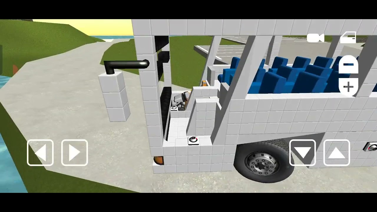 Bus tronton full strobo (evertech sandbox) - YouTube