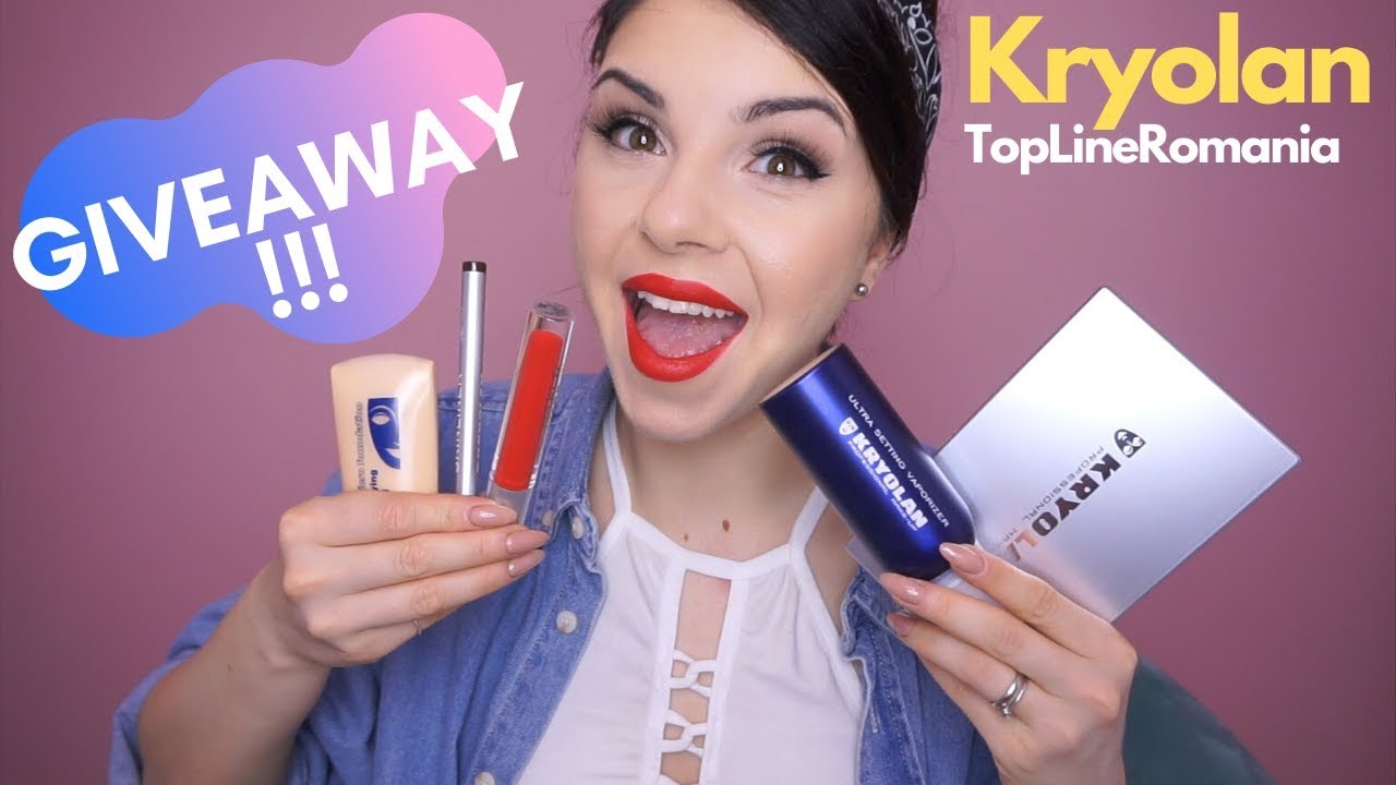 Machiaj de zi + GIVEAWAY Kryolan || Mara Cristea & TopLine Romania ...