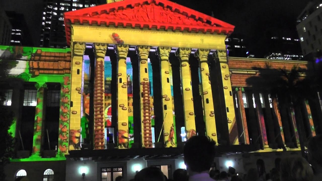 The 3D animated projection - YouTube