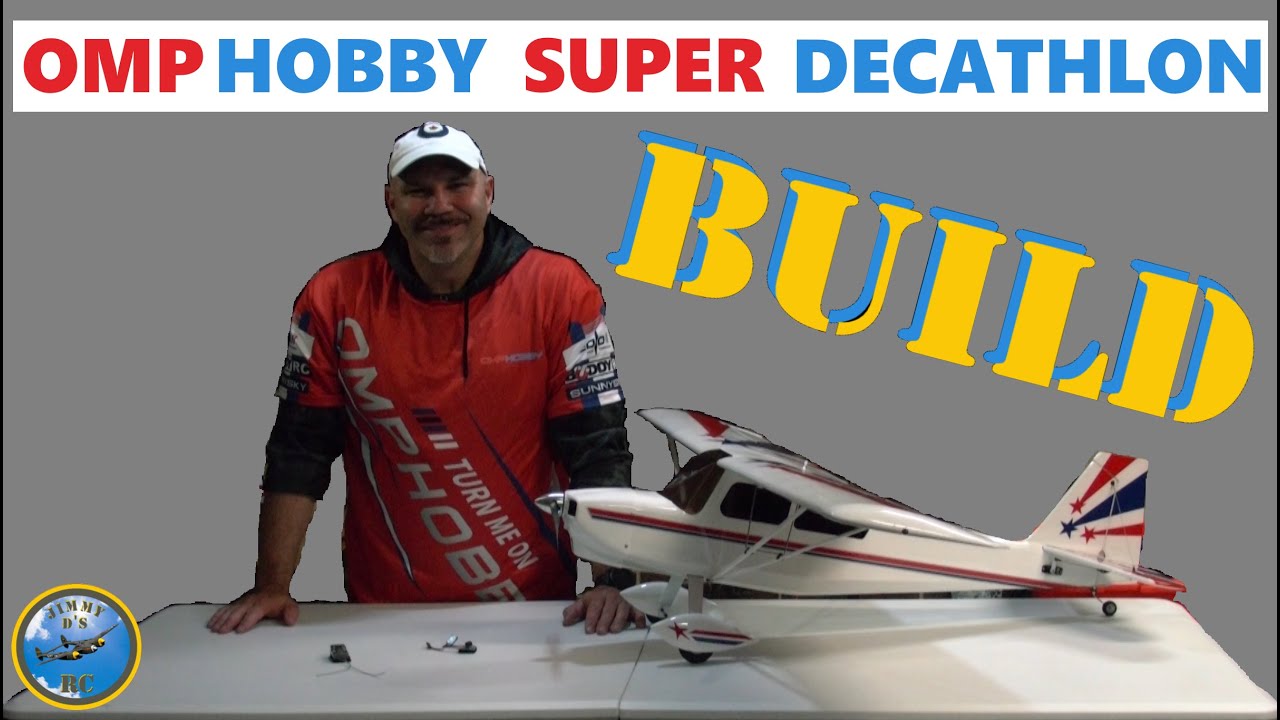 OMP Hobby Super Decathlon Build - Putting Together An RC Plane - YouTube