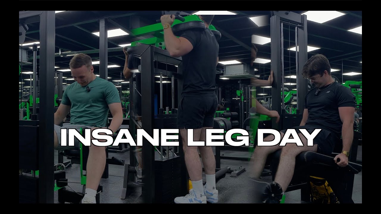 INSANE LEG DAY | TRAINING TILL FAILURE - YouTube