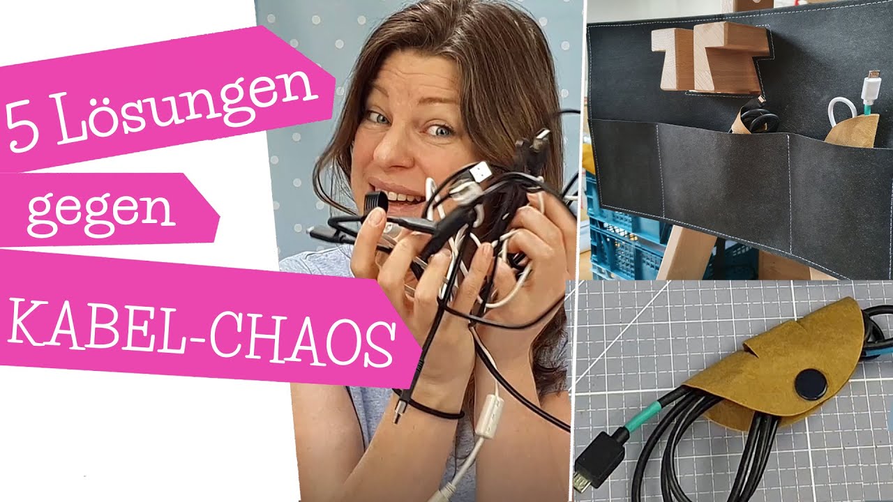 5 Tipps gegen Kabelchaos | Ordnung machen | Kabel ordnen | Aufbewahrung ...