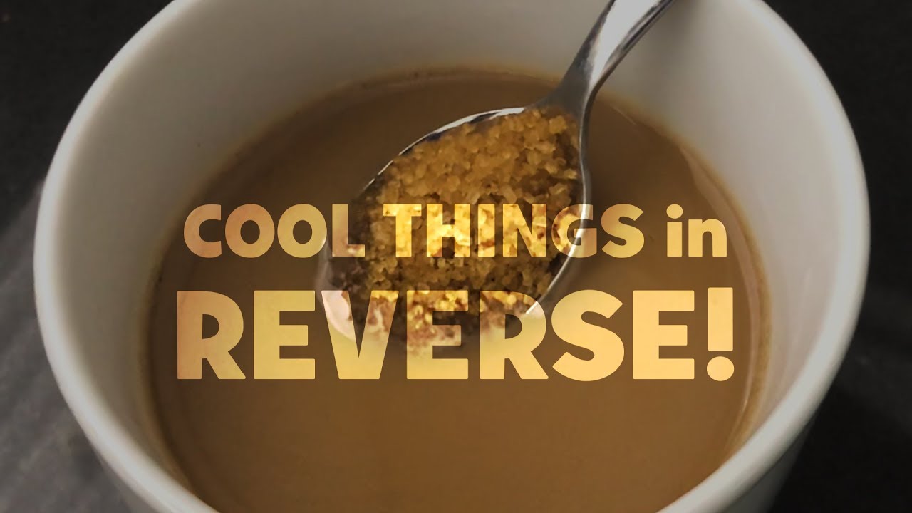 Cool Things in Reverse! - YouTube