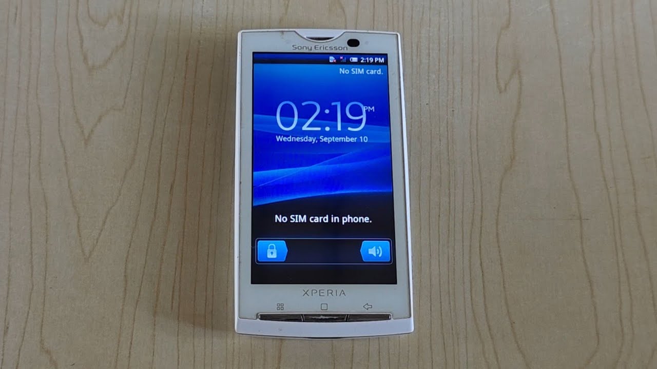 Sony Ericsson Xperia X10i in 2025 - YouTube