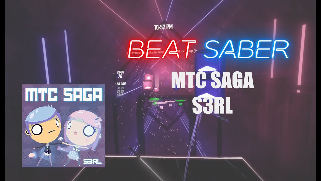 Beat Saber Mtc Saga Expert Ss Rank Youtube