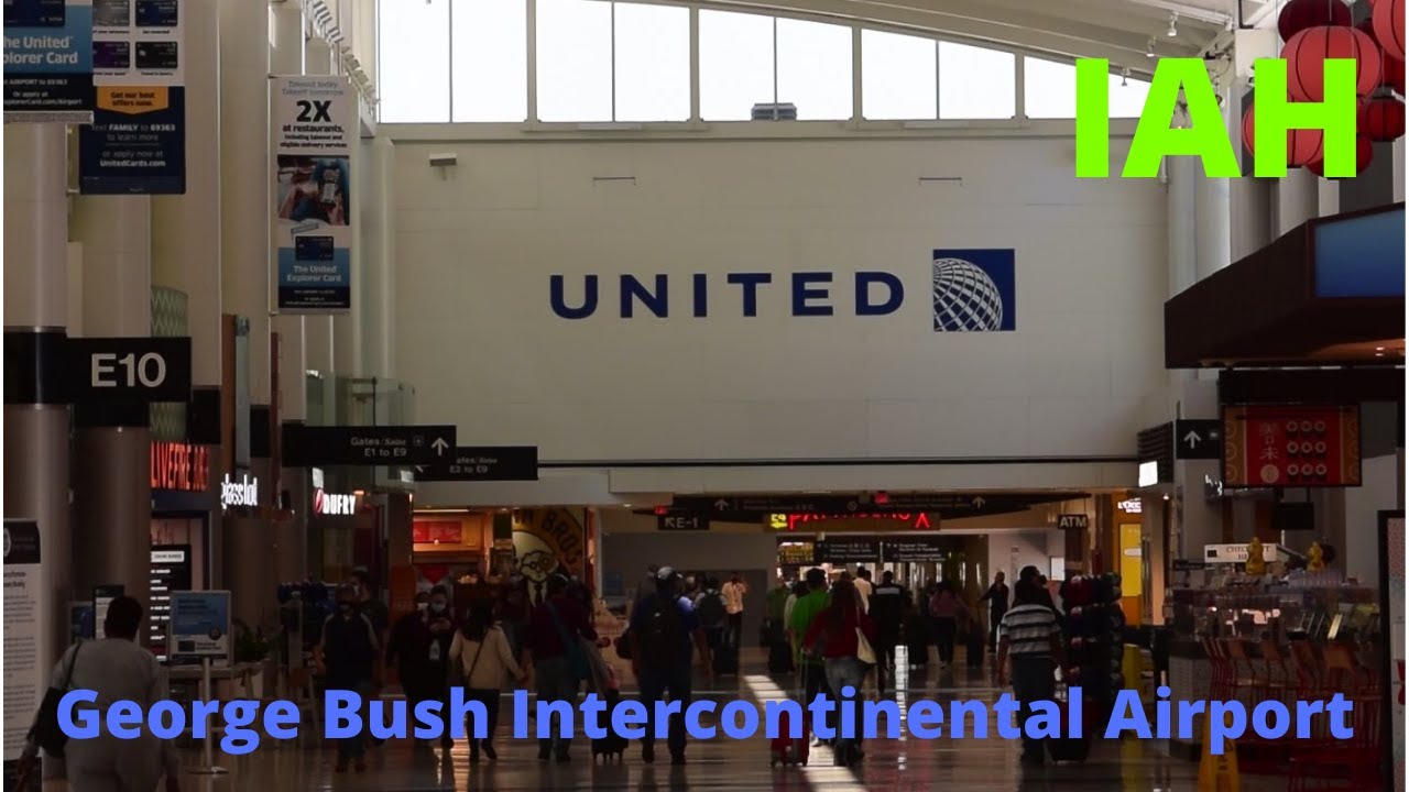 A FANTASTIC tour of George bush Intercontinental Airport-IAH - YouTube