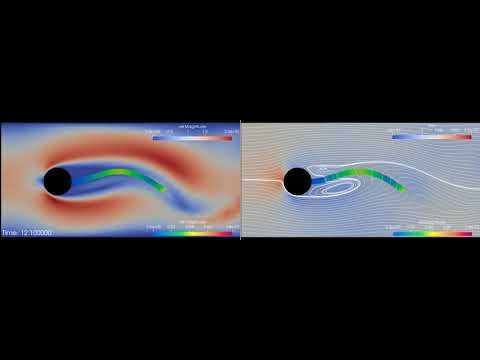 Isogeometric Analysis of Fluid-Structure-Interaction (Hron-Turek FSI 2 ...