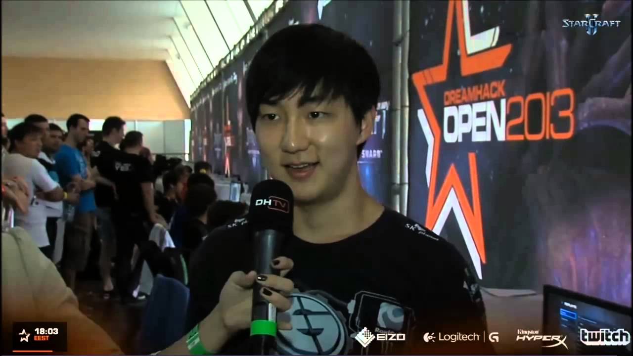 Jaedong speaking English - YouTube