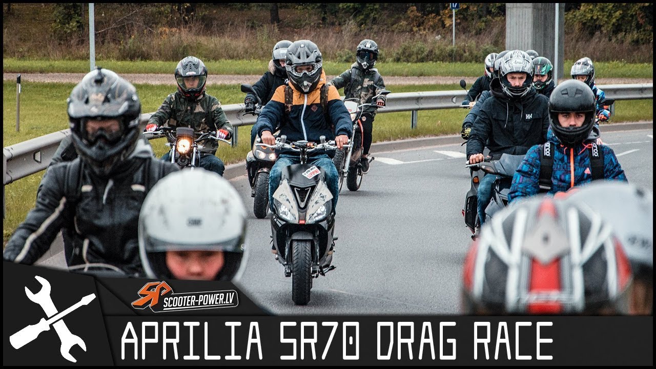 Aprilia SR70 || Drag Race - YouTube
